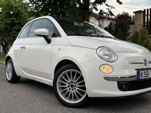 White Fiat 500 2014 in Vilnius, with an engine capacity of 1.20 L and mileage of 130 thousand km for 4450 €, photo 8 on AUTOMOTO.COM.LV