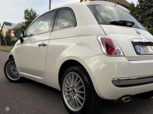 White Fiat 500 2014 in Vilnius, with an engine capacity of 1.20 L and mileage of 130 thousand km for 4450 €, photo 18 on AUTOMOTO.COM.LV
