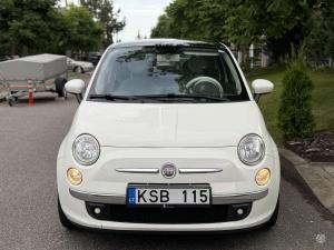 White Fiat 500 2014 in Vilnius, with an engine capacity of 1.20 L and mileage of 130 thousand km for 4450 €, photo 22 on AUTOMOTO.COM.LV