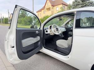 White Fiat 500 2014 in Vilnius, with an engine capacity of 1.20 L and mileage of 130 thousand km for 4450 €, photo 24 on AUTOMOTO.COM.LV