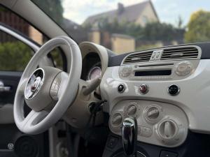 White Fiat 500 2014 in Vilnius, with an engine capacity of 1.20 L and mileage of 130 thousand km for 4450 €, photo 28 on AUTOMOTO.COM.LV