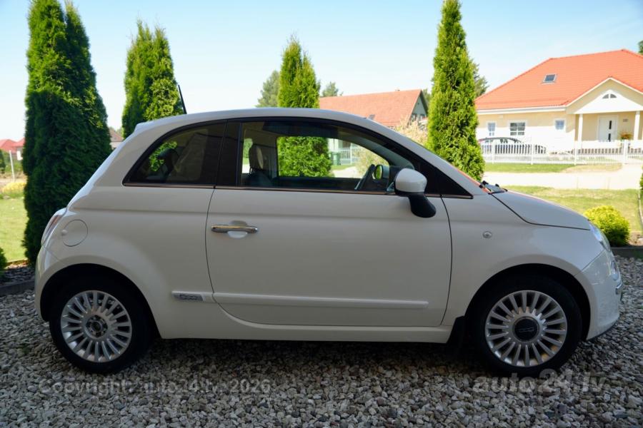 Balts Fiat 500 2014 Tallina, ar dzinēja tilpumu 1.20 L un nobraukumu 129 tūkst. km par 6200 €, foto 5 vietnē AUTOMOTO.COM.LV