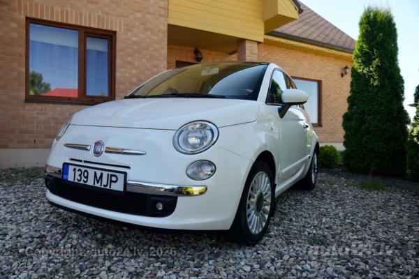White Fiat 500 2014 in Tallinn, with an engine capacity of 1.20 L and mileage of 129 thousand km for 6200 €, photo 5 on AUTOMOTO.COM.LV