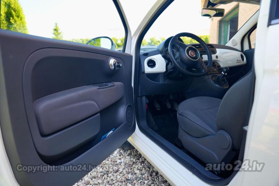 Balts Fiat 500 2014 Tallina, ar dzinēja tilpumu 1.20 L un nobraukumu 129 tūkst. km par 6200 €, foto 8 vietnē AUTOMOTO.COM.LV