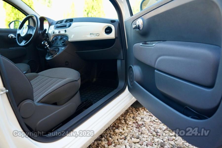 Balts Fiat 500 2014 Tallina, ar dzinēja tilpumu 1.20 L un nobraukumu 129 tūkst. km par 6200 €, foto 10 vietnē AUTOMOTO.COM.LV