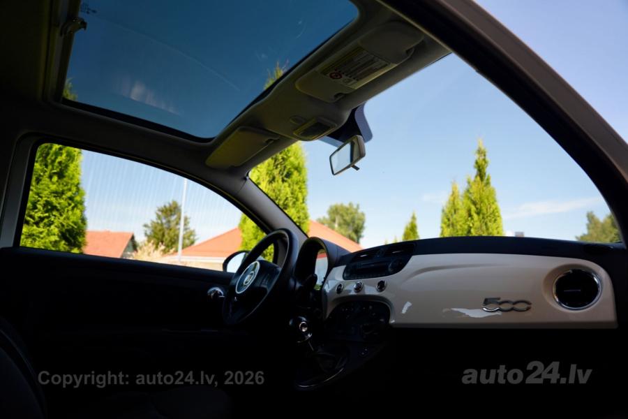 Balts Fiat 500 2014 Tallina, ar dzinēja tilpumu 1.20 L un nobraukumu 129 tūkst. km par 6200 €, foto 13 vietnē AUTOMOTO.COM.LV