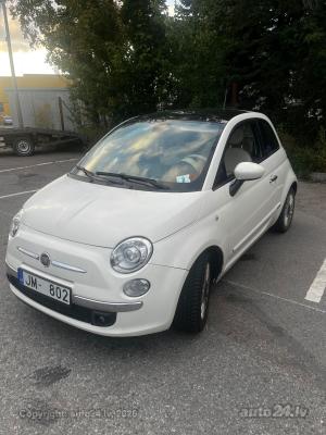 White Fiat 500 2014 in Tallinn, with an engine capacity of 1.30 L and mileage of 180 thousand km for 3150 €, photo  on AUTOMOTO.COM.LV