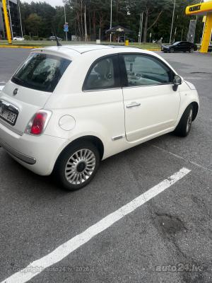 White Fiat 500 2014 in Tallinn, with an engine capacity of 1.30 L and mileage of 180 thousand km for 3150 €, photo 4 on AUTOMOTO.COM.LV