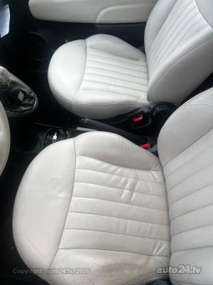 White Fiat 500 2014 in Tallinn, with an engine capacity of 1.30 L and mileage of 180 thousand km for 3150 €, photo 7 on AUTOMOTO.COM.LV