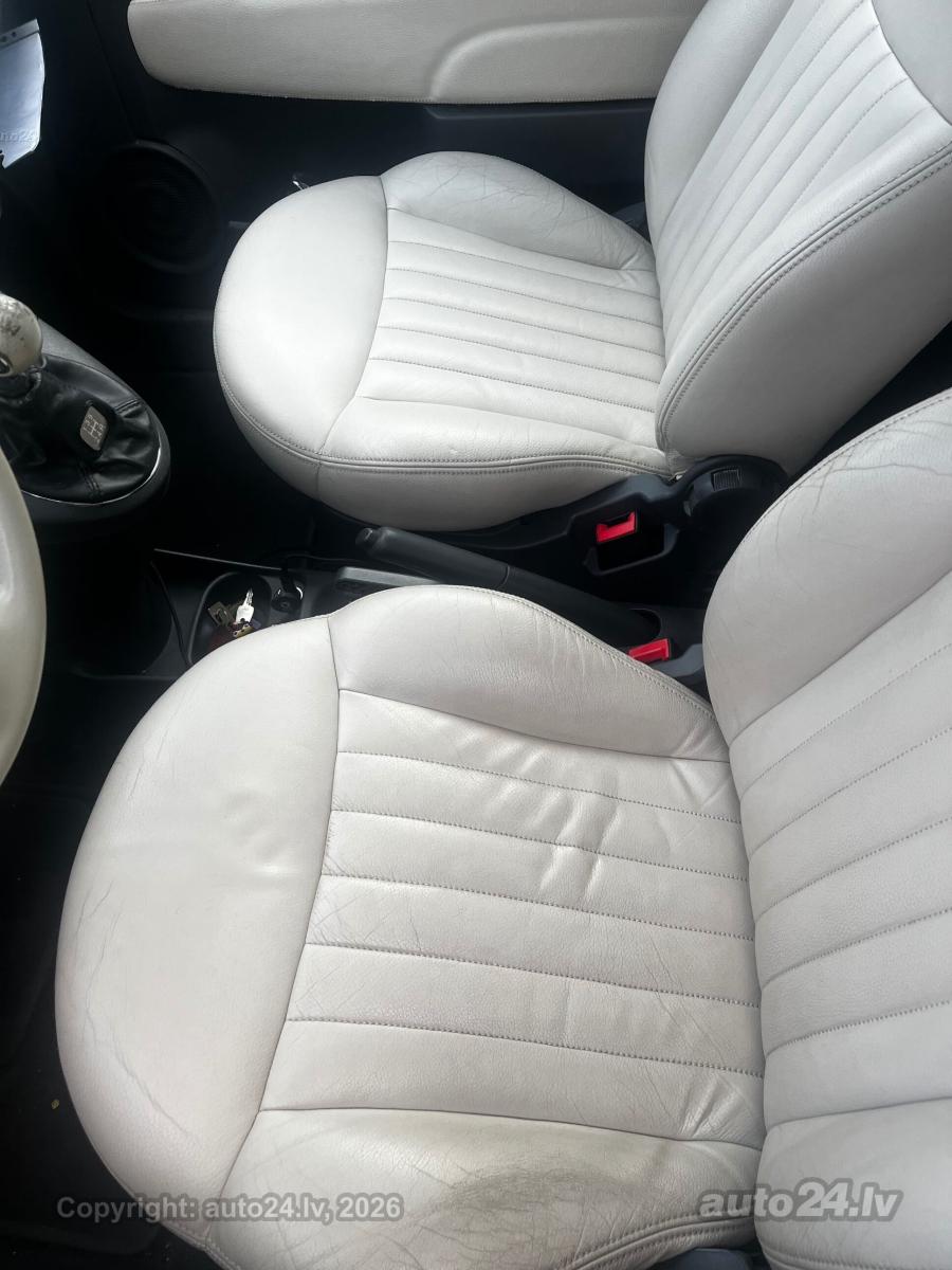 White Fiat 500 2014 in Tallinn, with an engine capacity of 1.30 L and mileage of 180 thousand km for 3150 €, photo 7 on AUTOMOTO.COM.LV
