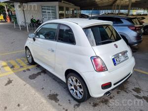 White Fiat 500 2015 in Riga, with an engine capacity of 1.20 L and mileage of 42 thousand km for 7500 €, photo 4 on AUTOMOTO.COM.LV
