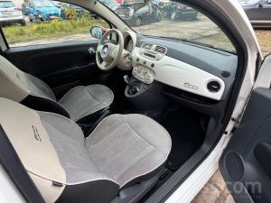 White Fiat 500 2015 in Riga, with an engine capacity of 1.20 L and mileage of 122 thousand km for 2550 €, photo 6 on AUTOMOTO.COM.LV