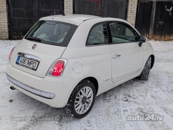 Balts Fiat 500 2015 Tallina, ar dzinēja tilpumu 1.20 L un nobraukumu 134 tūkst. km par 5500 €, foto 3 vietnē AUTOMOTO.COM.LV