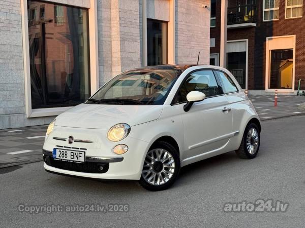 Balts Fiat 500 2015 Tallina, ar dzinēja tilpumu 1.20 L un nobraukumu 87 tūkst. km par 7999 €, foto 1 vietnē AUTOMOTO.COM.LV