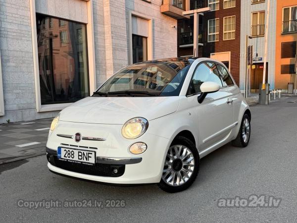 Balts Fiat 500 2015 Tallina, ar dzinēja tilpumu 1.20 L un nobraukumu 87 tūkst. km par 7999 €, foto 2 vietnē AUTOMOTO.COM.LV