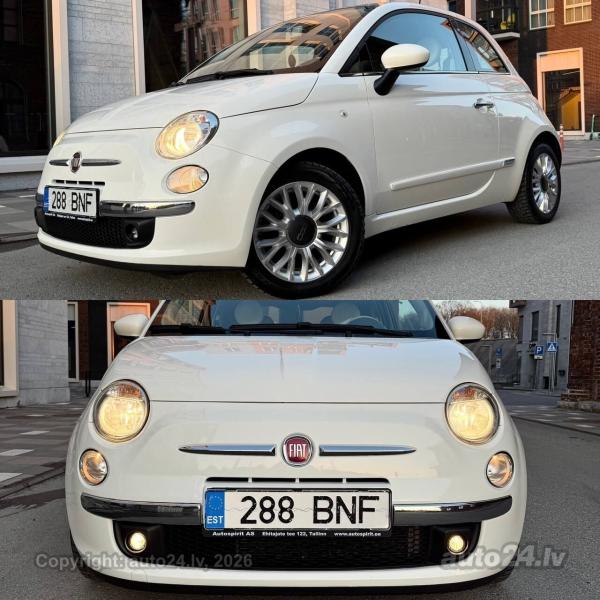 Balts Fiat 500 2015 Tallina, ar dzinēja tilpumu 1.20 L un nobraukumu 87 tūkst. km par 7999 €, foto 7 vietnē AUTOMOTO.COM.LV