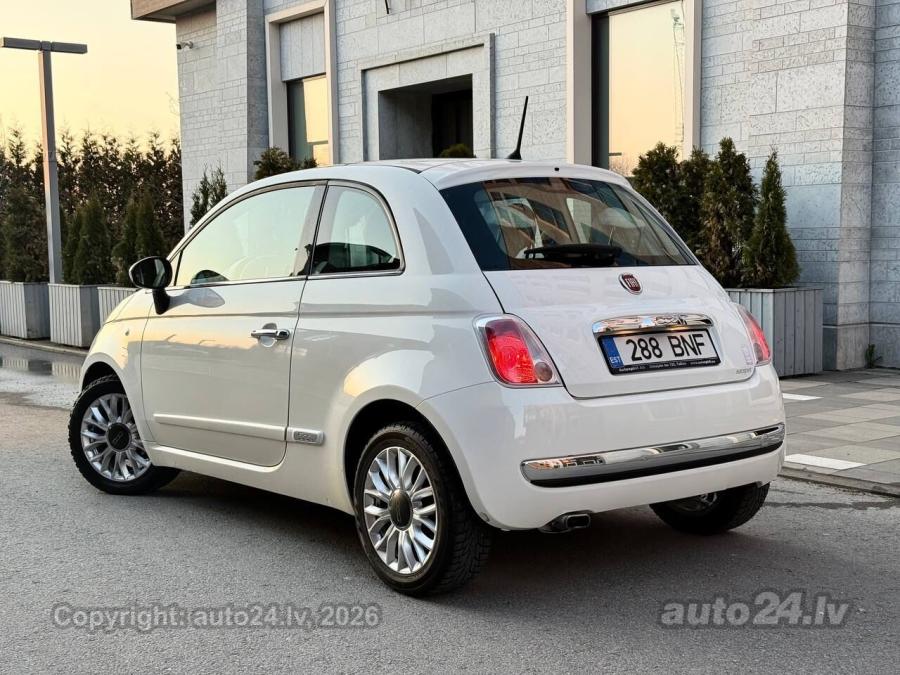 Balts Fiat 500 2015 Tallina, ar dzinēja tilpumu 1.20 L un nobraukumu 87 tūkst. km par 7999 €, foto 9 vietnē AUTOMOTO.COM.LV