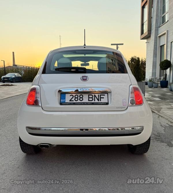 Balts Fiat 500 2015 Tallina, ar dzinēja tilpumu 1.20 L un nobraukumu 87 tūkst. km par 7999 €, foto 10 vietnē AUTOMOTO.COM.LV