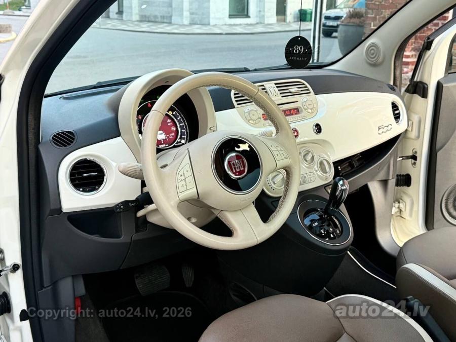 Balts Fiat 500 2015 Tallina, ar dzinēja tilpumu 1.20 L un nobraukumu 87 tūkst. km par 7999 €, foto 21 vietnē AUTOMOTO.COM.LV