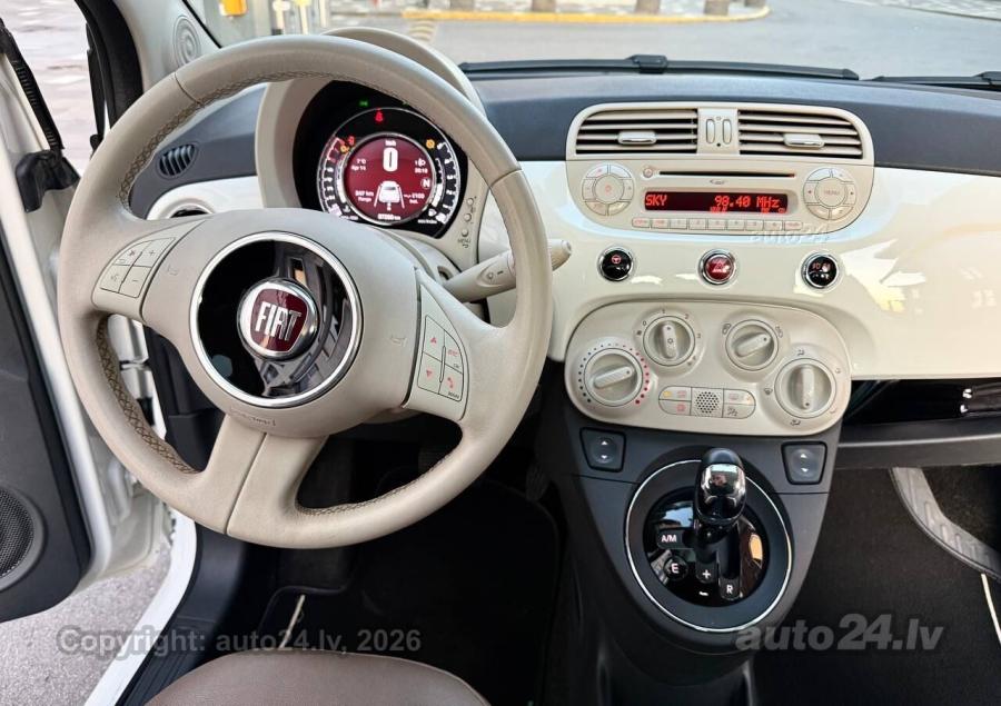 Balts Fiat 500 2015 Tallina, ar dzinēja tilpumu 1.20 L un nobraukumu 87 tūkst. km par 7999 €, foto 25 vietnē AUTOMOTO.COM.LV