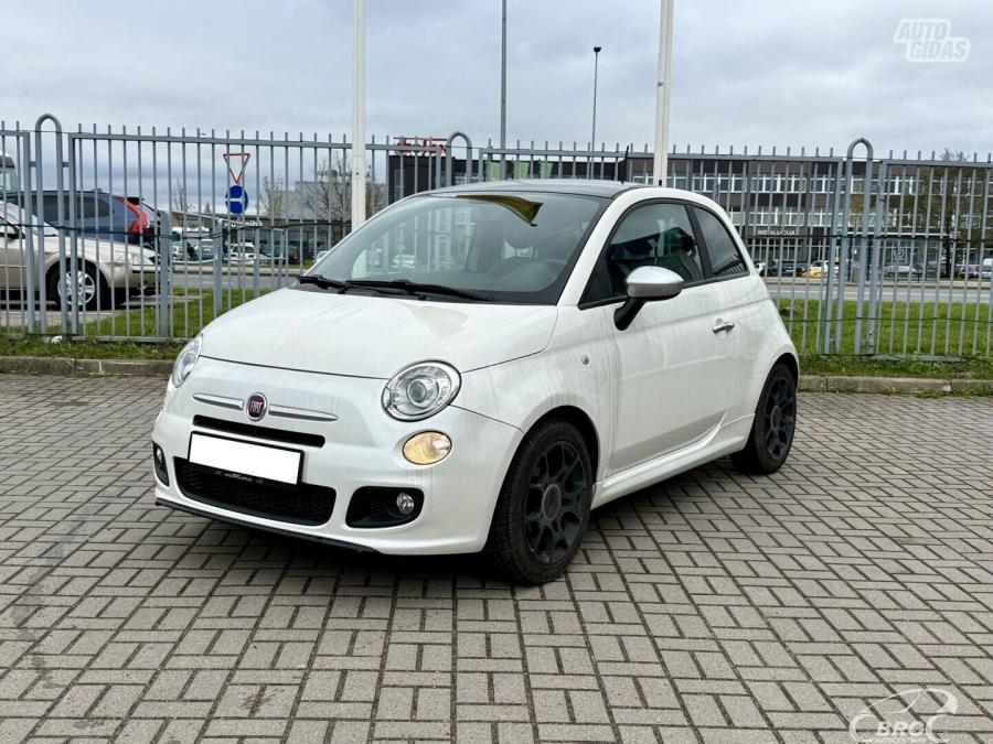Белый Фиат 500 2015 в Авиженяй, объемом двигателя 1.20 л и пробегом 62 тыс. км за 6700 €, фото 1 на AUTOMOTO.COM.LV