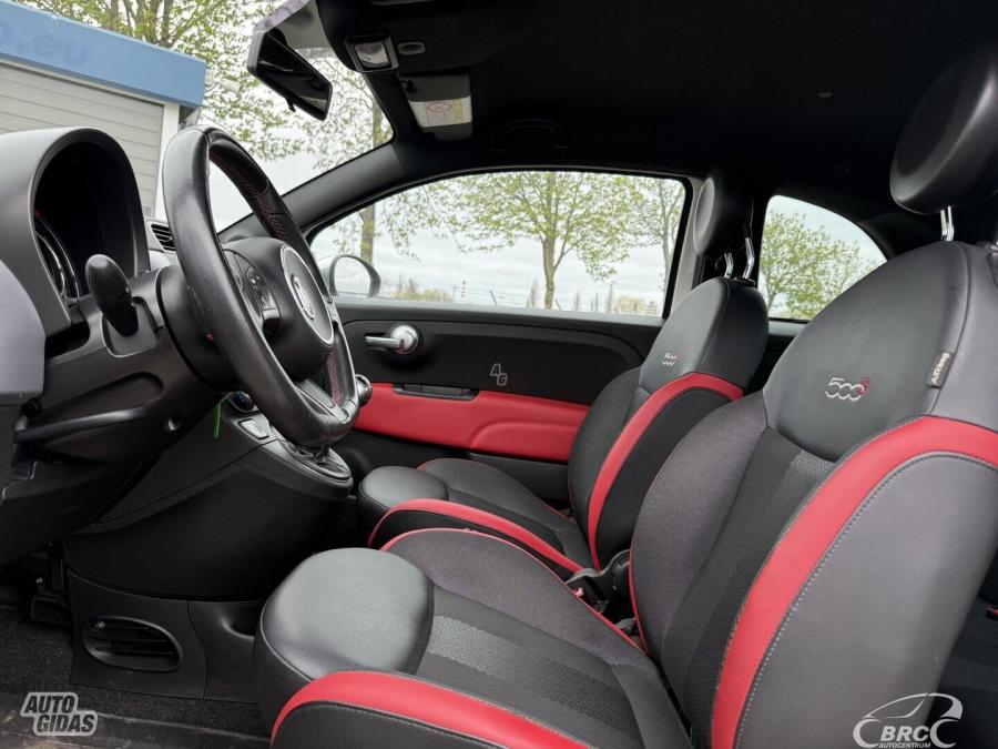 Белый Фиат 500 2015 в Авиженяй, объемом двигателя 1.20 л и пробегом 62 тыс. км за 6700 €, фото 14 на AUTOMOTO.COM.LV