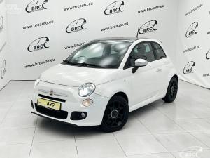 Белый Фиат 500 2015 в Авиженяй, объемом двигателя 1.20 л и пробегом 62 тыс. км за 6500 €, фото  на AUTOMOTO.COM.LV