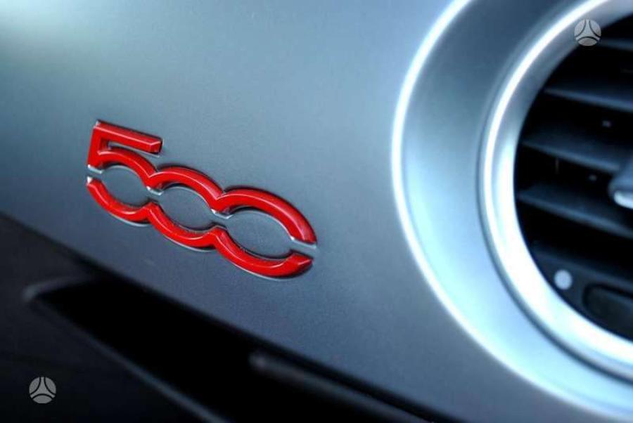 Balts Fiat 500 2015 Viļņa, ar dzinēja tilpumu 1.24 L un nobraukumu 76 tūkst. km par 7700 €, foto 15 vietnē AUTOMOTO.COM.LV
