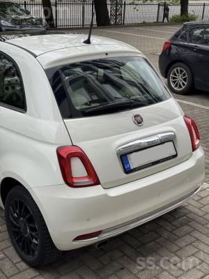 Balts Fiat 500 2017 Rīga, ar dzinēja tilpumu 1.20 L un nobraukumu 72 tūkst. km par 11990 €, foto 4 vietnē AUTOMOTO.COM.LV