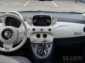 Balts Fiat 500 2017 Rīga, ar dzinēja tilpumu 1.20 L un nobraukumu 72 tūkst. km par 11990 €, foto 7 vietnē AUTOMOTO.COM.LV