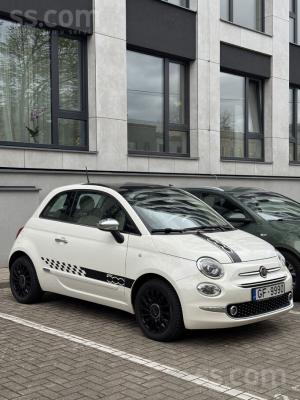 Balts Fiat 500 2017 Rīga, ar dzinēja tilpumu 1.20 L un nobraukumu 72 tūkst. km par 10590 €, foto  vietnē AUTOMOTO.COM.LV