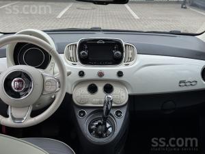 Balts Fiat 500 2017 Rīga, ar dzinēja tilpumu 1.20 L un nobraukumu 72 tūkst. km par 10590 €, foto 7 vietnē AUTOMOTO.COM.LV