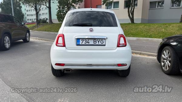 Balts Fiat 500 2018 Pērnava, ar dzinēja tilpumu 1.20 L un nobraukumu 99 tūkst. km par 8900 €, foto 5 vietnē AUTOMOTO.COM.LV