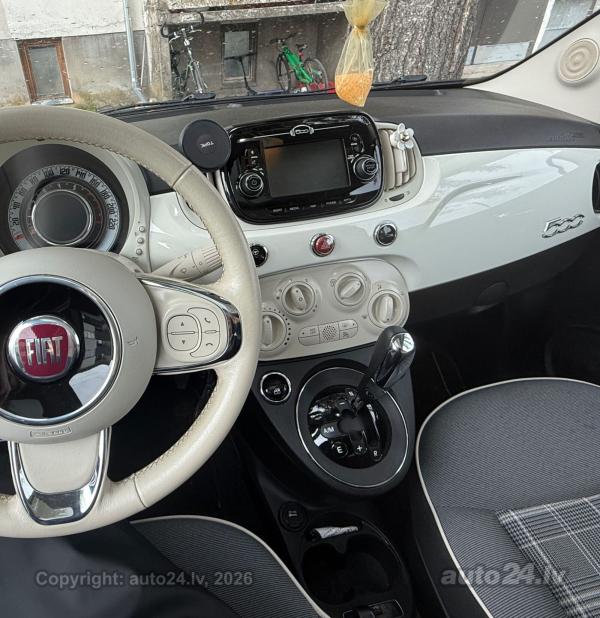 Balts Fiat 500 2018 Pērnava, ar dzinēja tilpumu 1.20 L un nobraukumu 99 tūkst. km par 8900 €, foto 7 vietnē AUTOMOTO.COM.LV