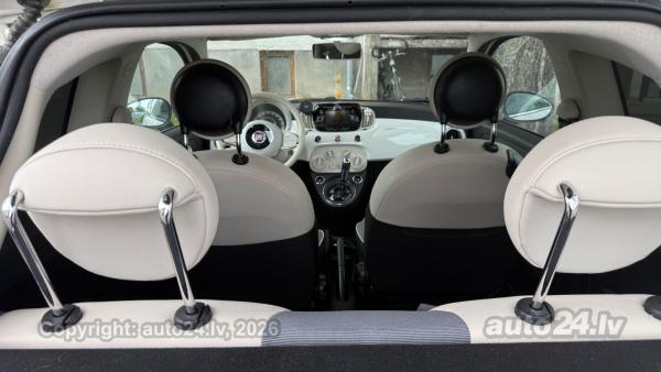 Balts Fiat 500 2018 Pērnava, ar dzinēja tilpumu 1.20 L un nobraukumu 99 tūkst. km par 8900 €, foto 8 vietnē AUTOMOTO.COM.LV