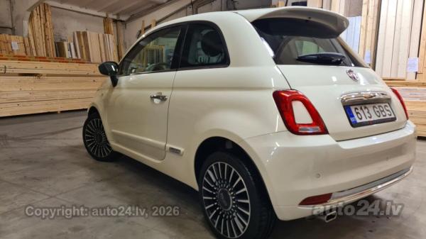 White Fiat 500 2020 in Viljandi, with an engine capacity of 1.20 L and mileage of 26 thousand km for 13450 €, photo 5 on AUTOMOTO.COM.LV