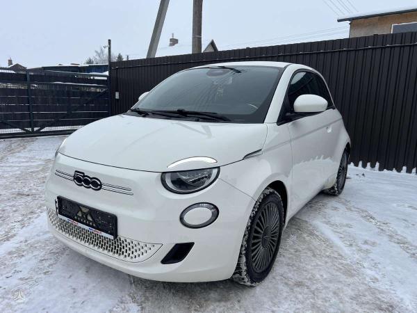 Balts Fiat 500 2021 Kauņa, ar dzinēja tilpumu 0.00 L un nobraukumu 70 tūkst. km par 9999 €, foto 1 vietnē AUTOMOTO.COM.LV