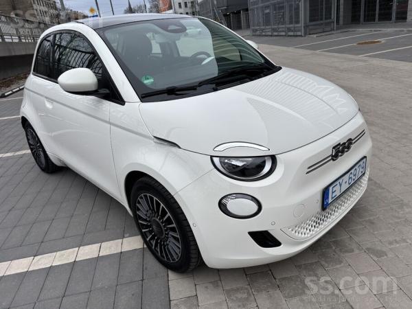 Balts Fiat 500 2022 Rīga, ar dzinēja tilpumu 1.30 L un nobraukumu 36 tūkst. km par 19900 €, foto 3 vietnē AUTOMOTO.COM.LV