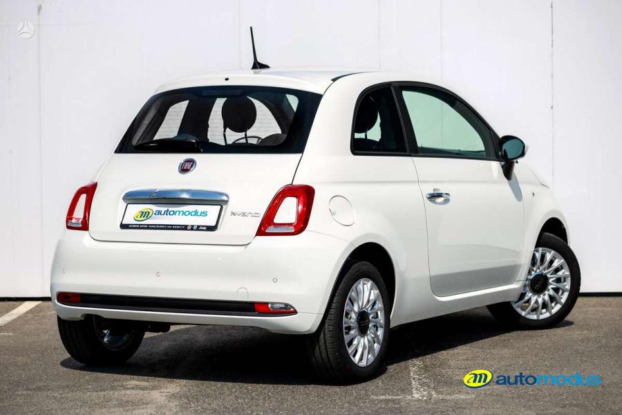Balts Fiat 500 2022 Viļņa, ar dzinēja tilpumu 1.00 L un nobraukumu 35 tūkst. km par 13950 €, foto 3 vietnē AUTOMOTO.COM.LV