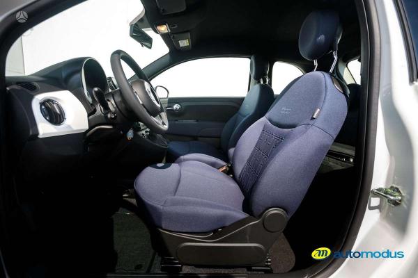 White Fiat 500 2022 in Vilnius, with an engine capacity of 1.00 L and mileage of 35 thousand km for 13950 €, photo 3 on AUTOMOTO.COM.LV