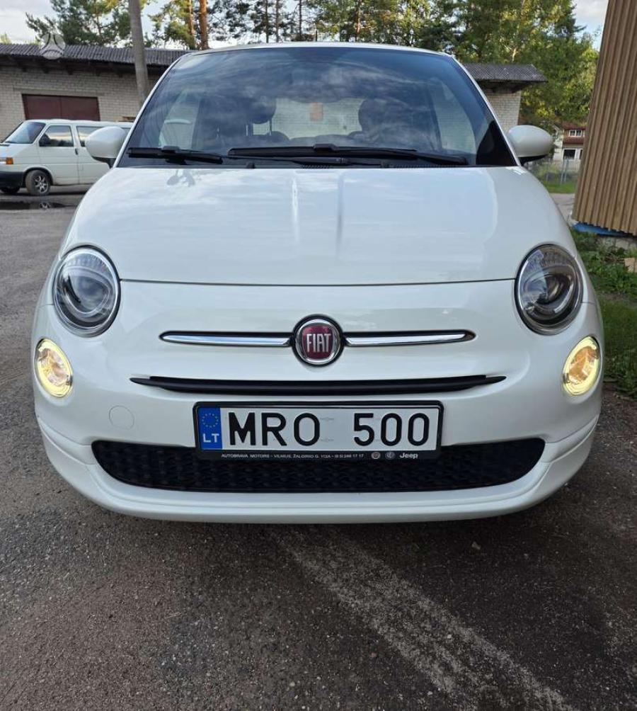 Balts Fiat 500 2022 Trakai, ar dzinēja tilpumu 1.00 L un nobraukumu 16 tūkst. km par 9800 €, foto 3 vietnē AUTOMOTO.COM.LV