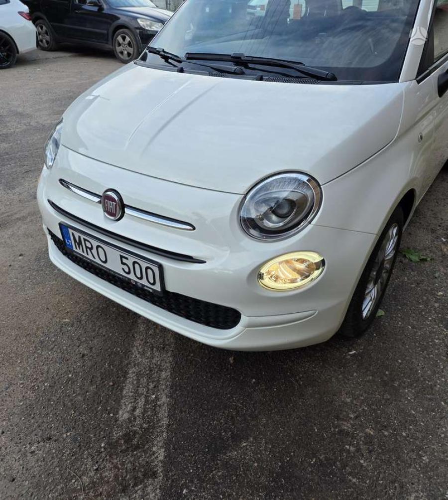Balts Fiat 500 2022 Trakai, ar dzinēja tilpumu 1.00 L un nobraukumu 16 tūkst. km par 9800 €, foto 6 vietnē AUTOMOTO.COM.LV