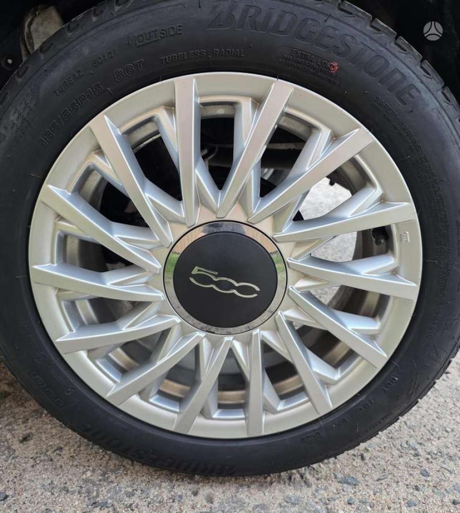 Balts Fiat 500 2022 Trakai, ar dzinēja tilpumu 1.00 L un nobraukumu 16 tūkst. km par 9800 €, foto 9 vietnē AUTOMOTO.COM.LV