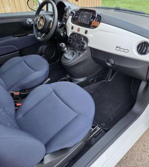 Balts Fiat 500 2022 Trakai, ar dzinēja tilpumu 1.00 L un nobraukumu 16 tūkst. km par 9800 €, foto 13 vietnē AUTOMOTO.COM.LV