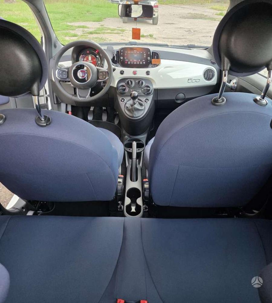 Balts Fiat 500 2022 Trakai, ar dzinēja tilpumu 1.00 L un nobraukumu 16 tūkst. km par 9800 €, foto 17 vietnē AUTOMOTO.COM.LV