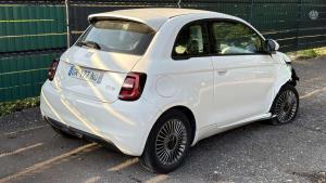 White Fiat 500 2023 in Jonava, with an engine capacity of 0.00 L and mileage of 26 thousand km for 7150 €, photo  on AUTOMOTO.COM.LV