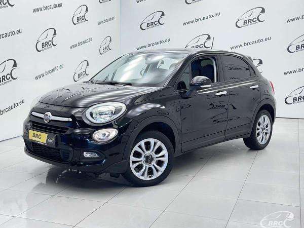Melns Fiat 500-x 2016 Viļņa, ar dzinēja tilpumu 1.37 L un nobraukumu 138 tūkst. km par 7900 €, foto 1 vietnē AUTOMOTO.COM.LV