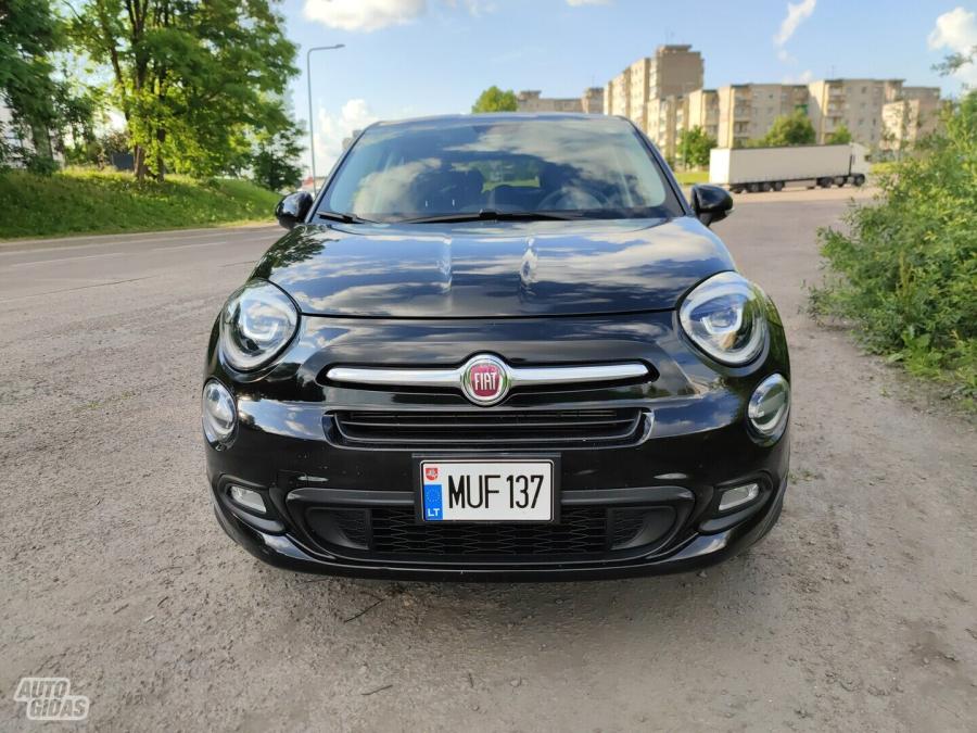 Black Fiat 500-x 2016 in Kaunas, with an engine capacity of 2.40 L and mileage of 137 thousand km for 7750 €, photo 6 on AUTOMOTO.COM.LV