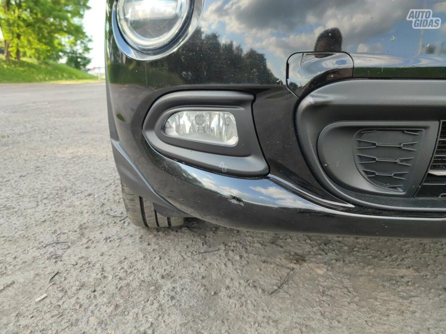 Black Fiat 500-x 2016 in Kaunas, with an engine capacity of 2.40 L and mileage of 137 thousand km for 7750 €, photo 18 on AUTOMOTO.COM.LV