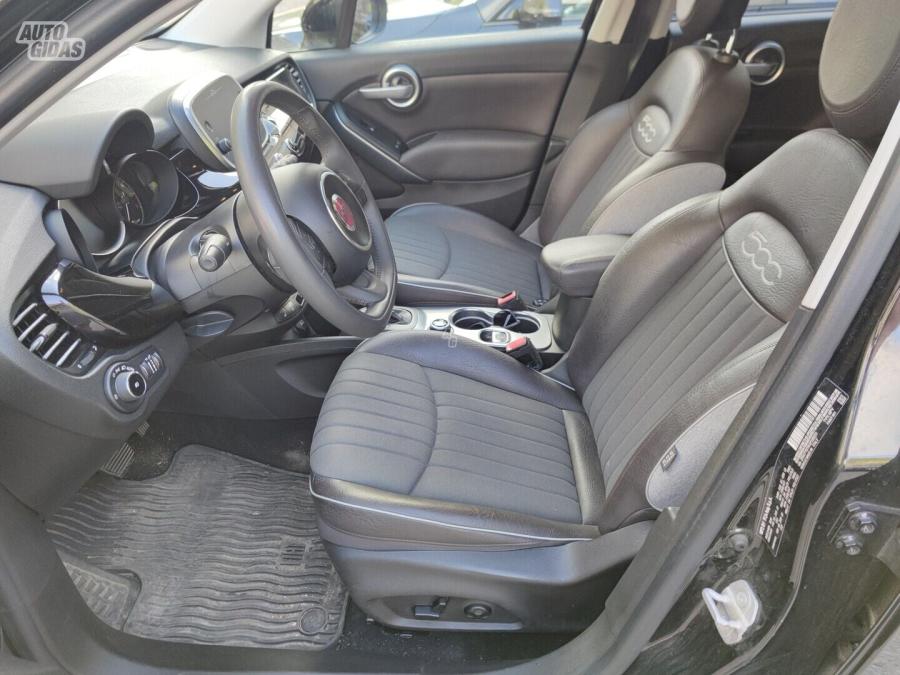 Black Fiat 500-x 2016 in Kaunas, with an engine capacity of 2.40 L and mileage of 137 thousand km for 7750 €, photo 19 on AUTOMOTO.COM.LV